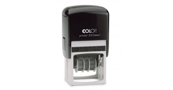 Stampila rectangulara Colop Printer 53 cu datiera